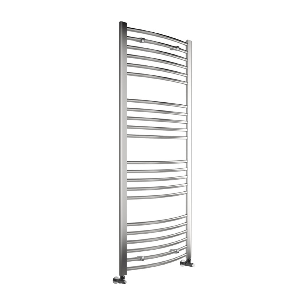 Bathmax Arno Curved Chrome Ladder Radiators - Renaissance Bathrooms