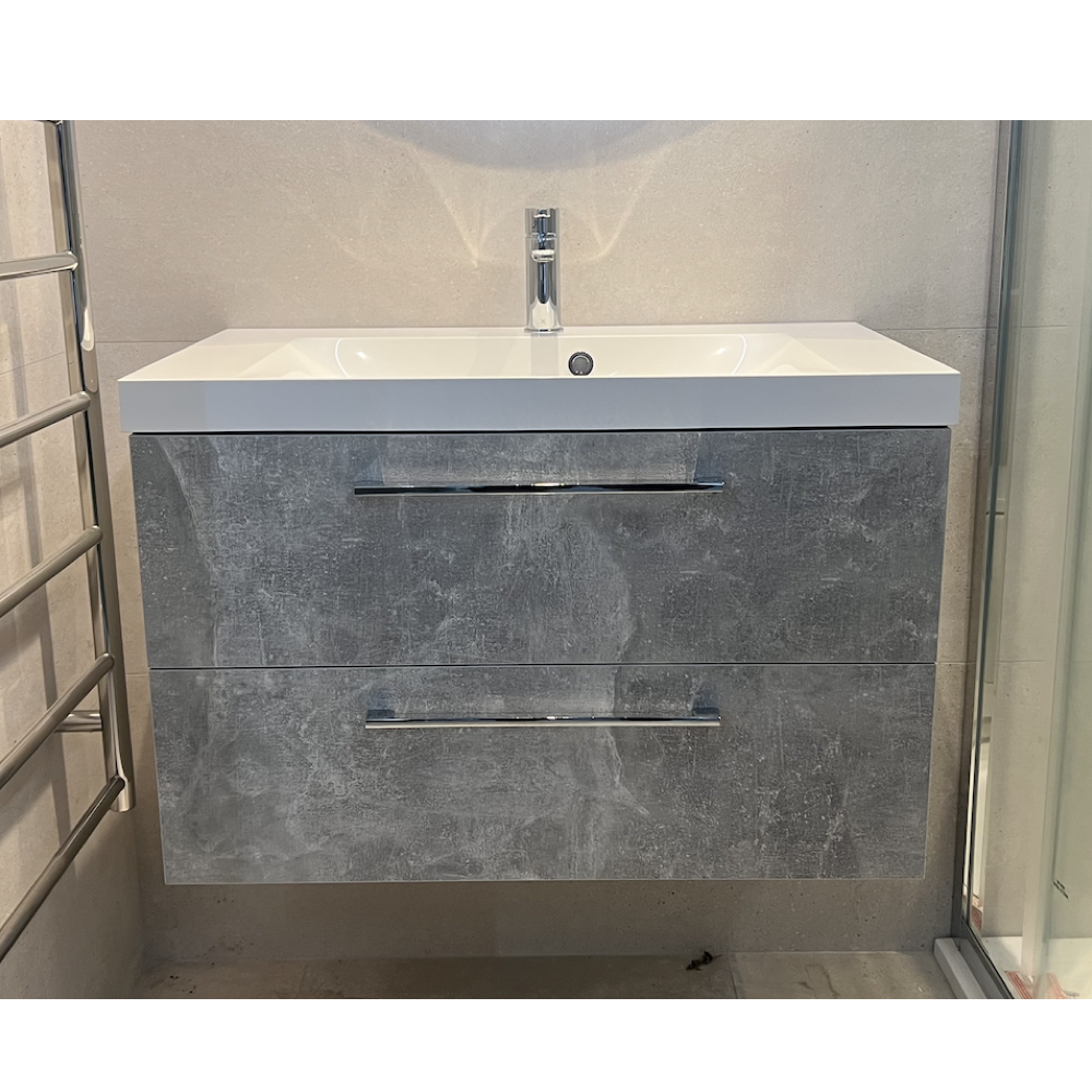 Vanity Hall 810mm 2 Drawer Vanity Unit & Basin - Renaissance Bathrooms
