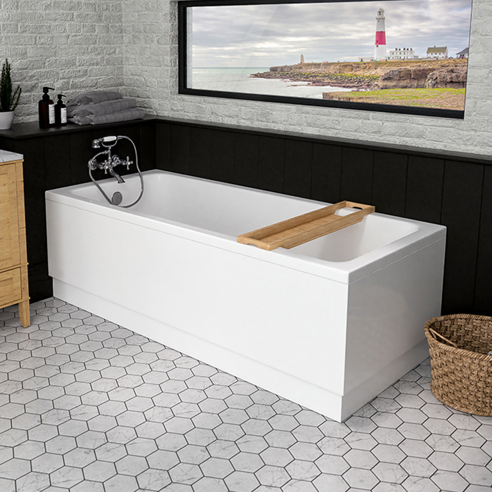 Eastbrook Beauforté Portland 1700mm Single Ended Baths - Renaissance Bathrooms